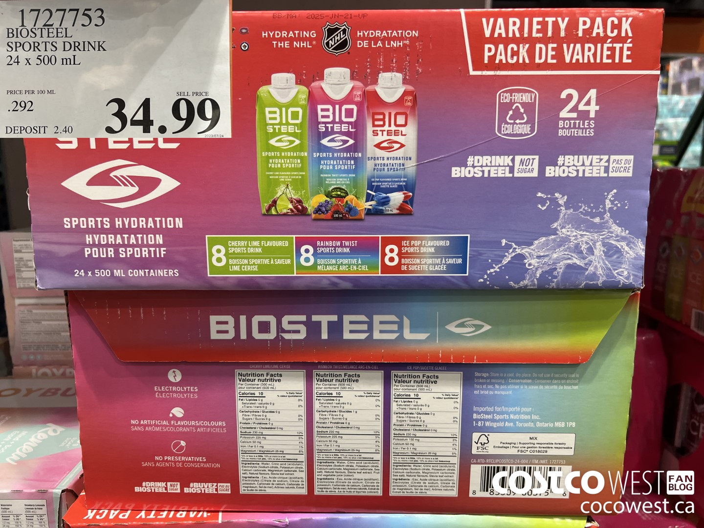 Costco Summer 2023 Superpost – The Entire Beverages Section! - Costco West Fan Blog