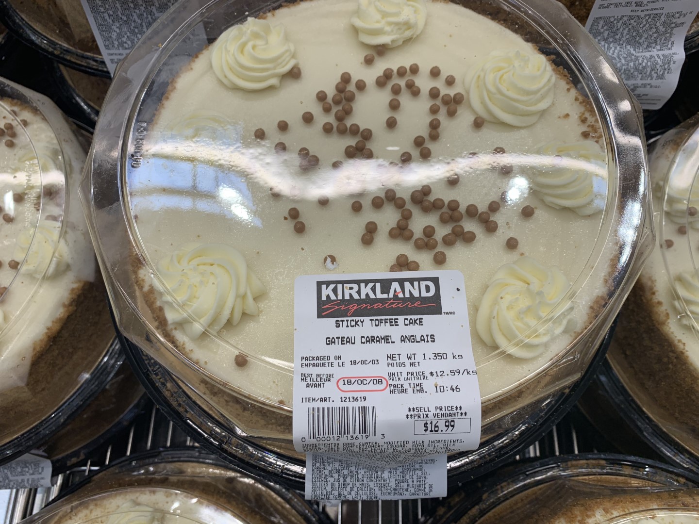 Trying to recreate a long lost seasonal cake/dessert Costco once had ...