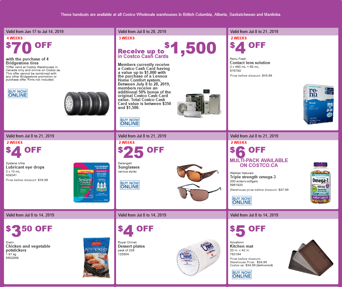 Costco Flyer & Costco Sale Items for July 8-14, 2019 for BC, Alberta ...