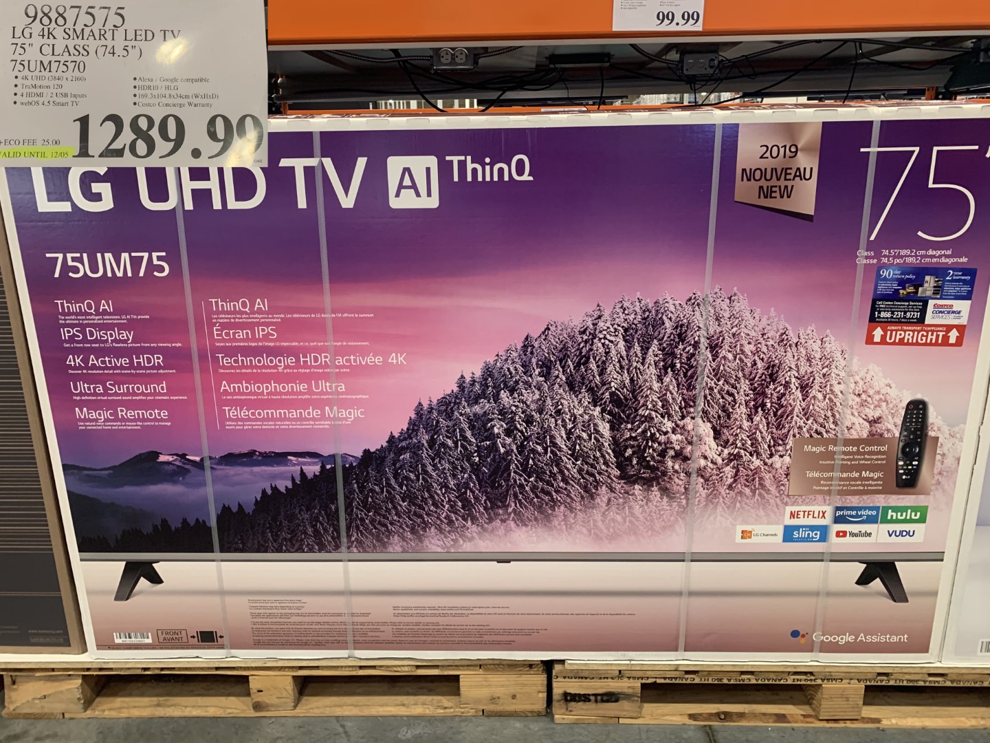 Costco Fall Aisle 2019 Superpost! Black Friday Televisions - Costco ...