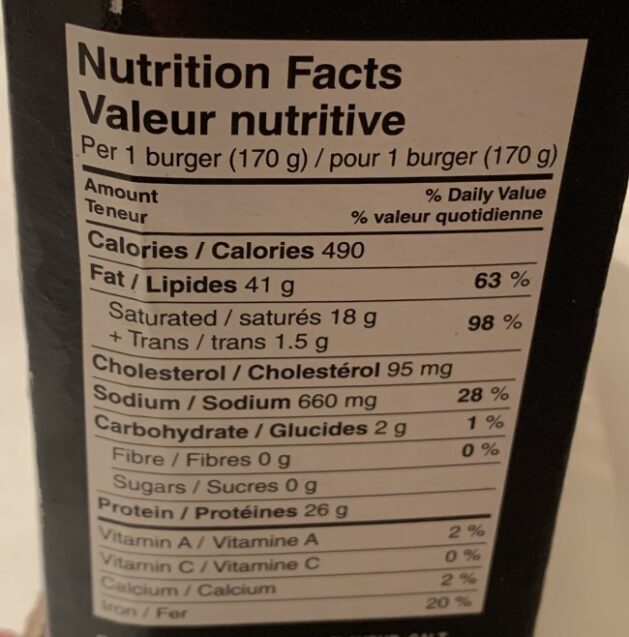 The Keg Prime Rib Beef Burgers Review - Costco West Fan Blog