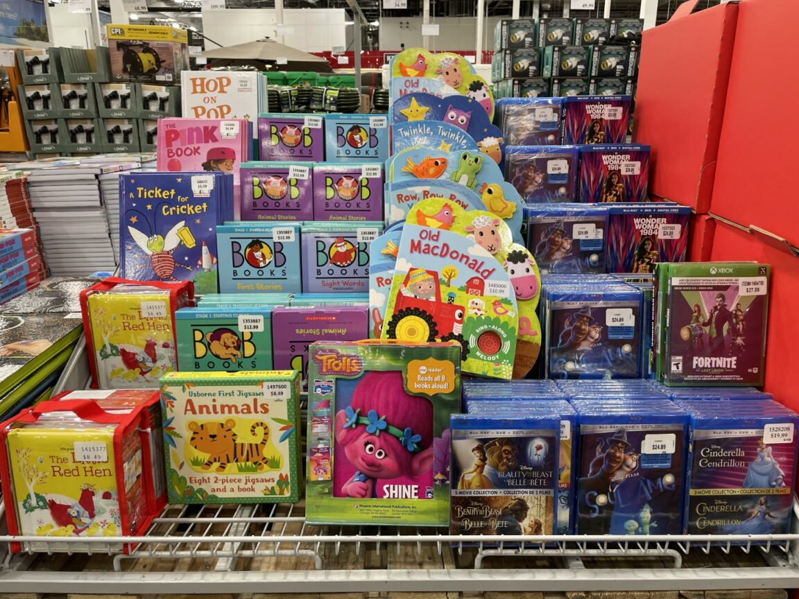 Costco Spring Aisle 2021 Superpost! The Entire Book & DVD Section ...