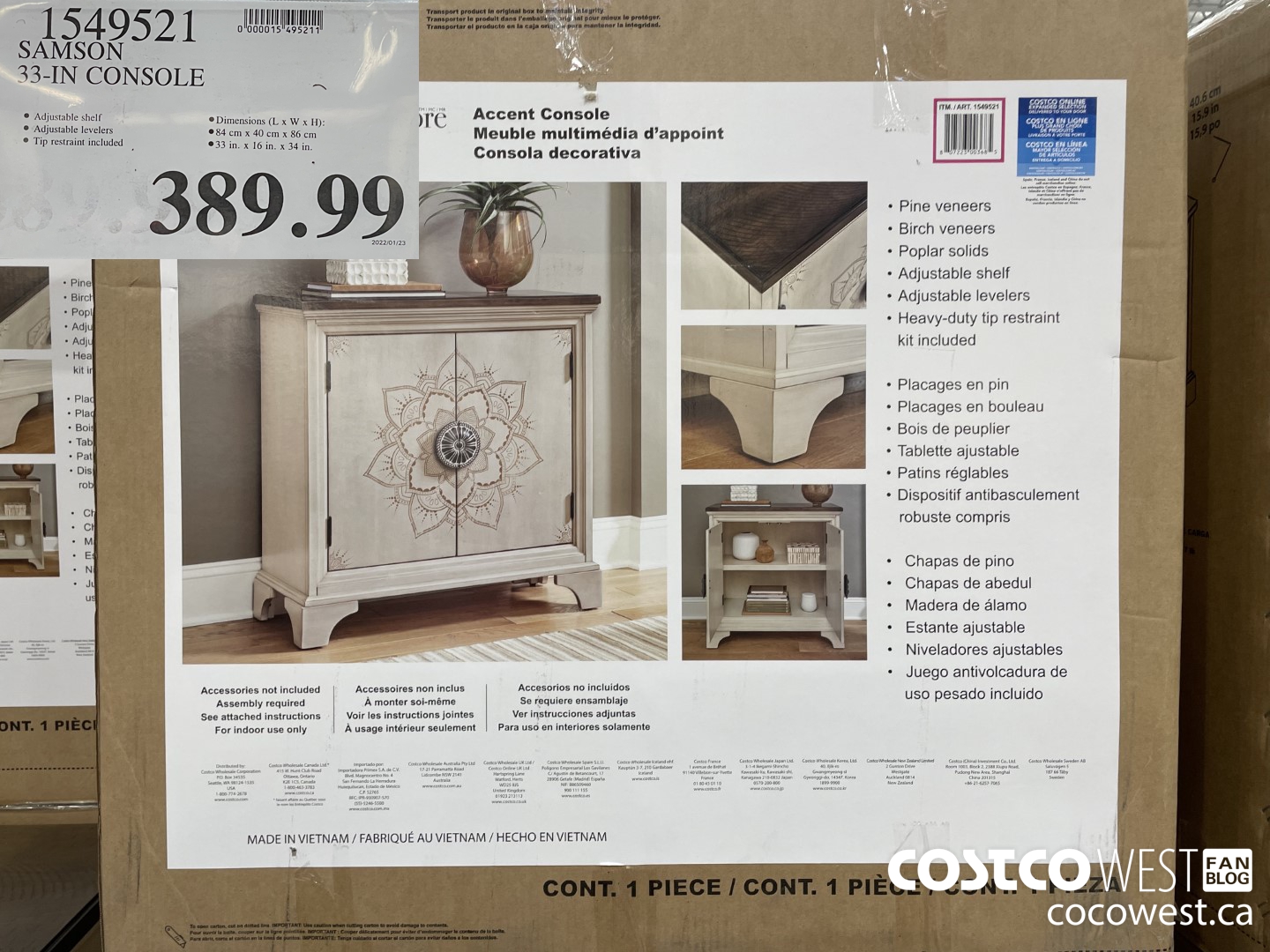 Costco 2022 Winter Seasonal Aisle: Furniture, Garden & Exercise ...
