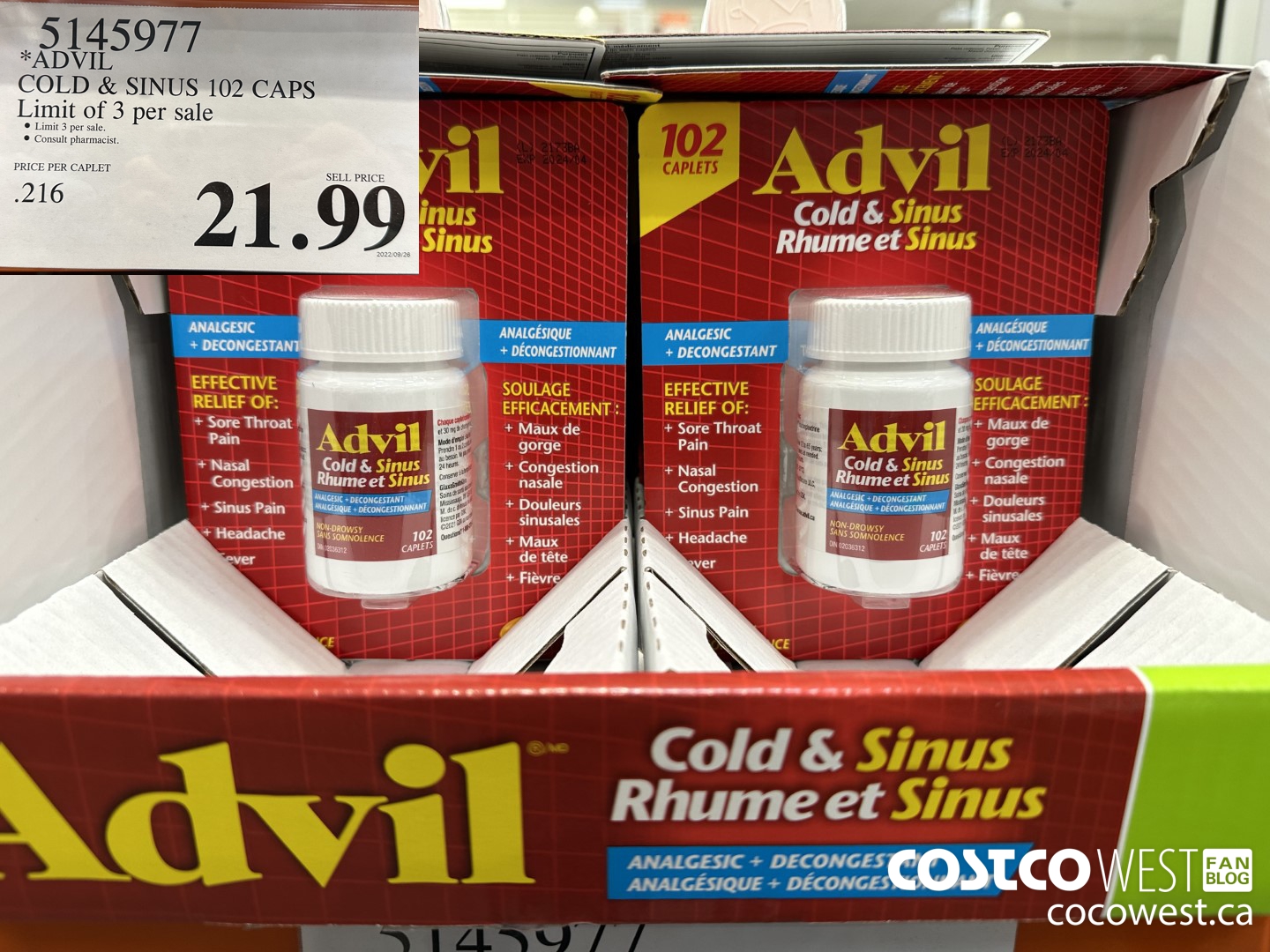 Costco Fall 2022 Superpost – The Entire Pharmaceutical Section - OTC ...