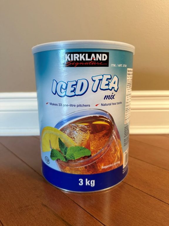 Kirkland Signature Iced Tea Mix Review - Costco West Fan Blog