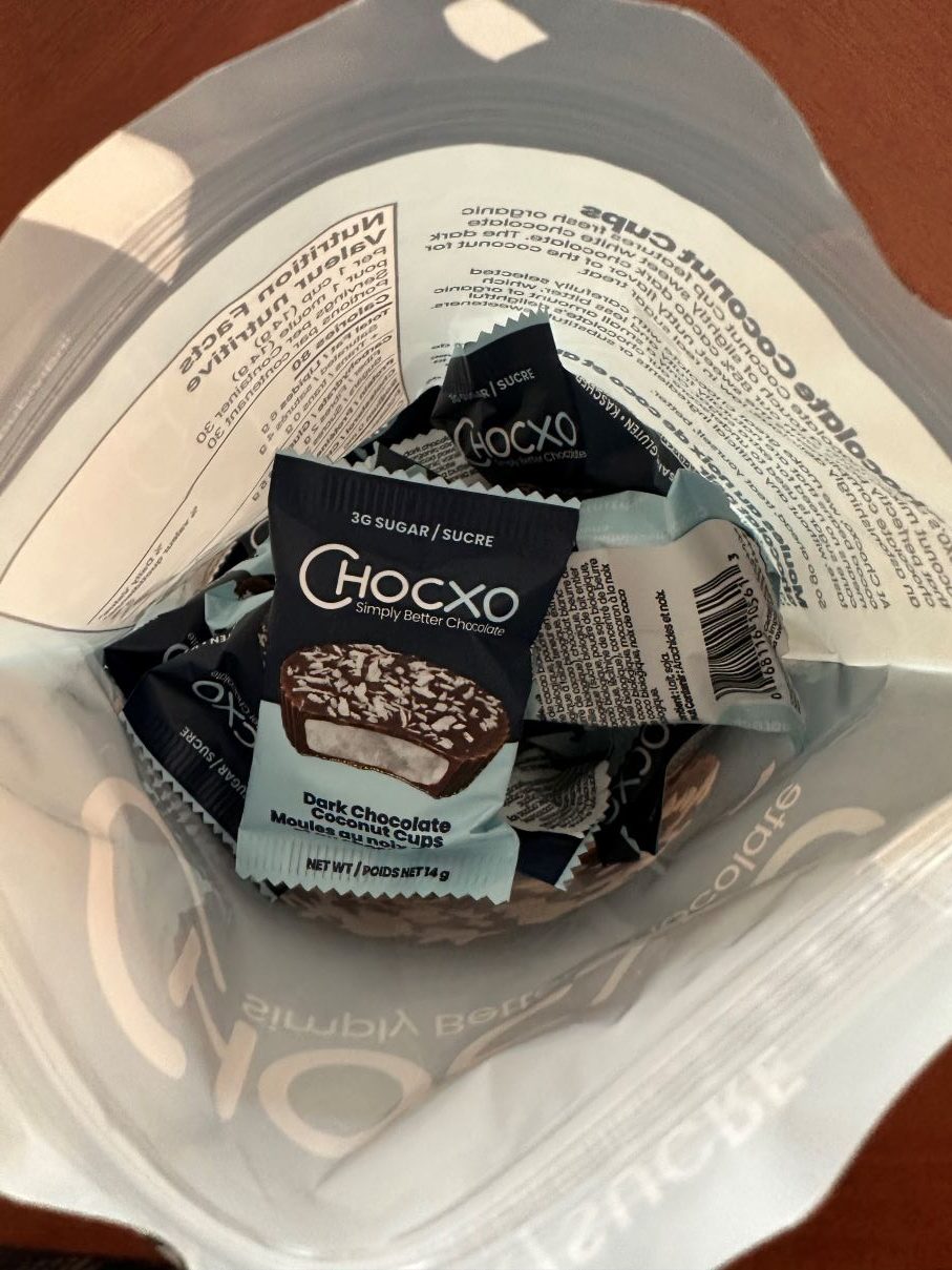 Choc Xo Dark Chocolate Coconut Cups Review - Costco West Fan Blog