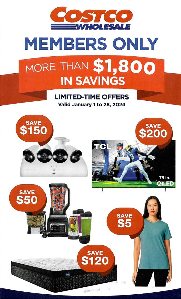 Costco Canada - Flyer for January 1-28 - Costco West Fan Blog