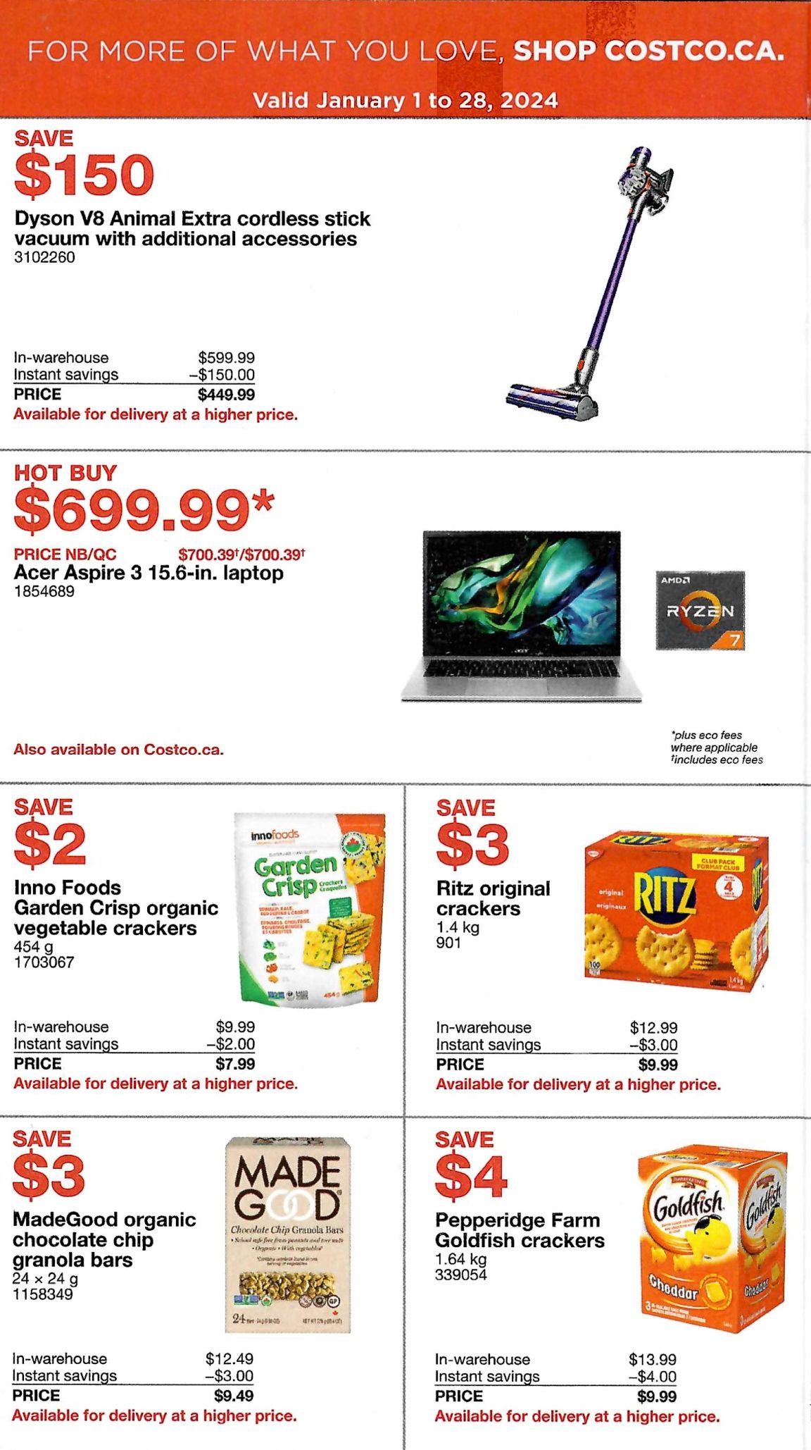 Costco Canada - Flyer for January 1-28 - Costco West Fan Blog