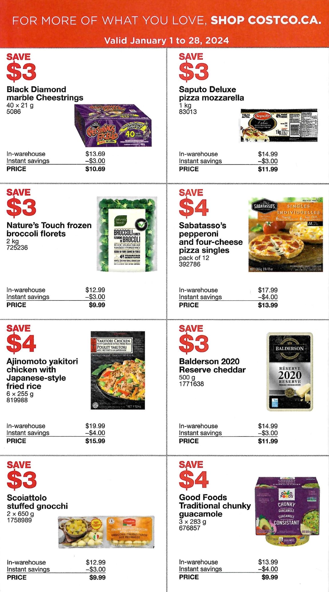 Costco Canada - Flyer for January 1-28 - Costco West Fan Blog