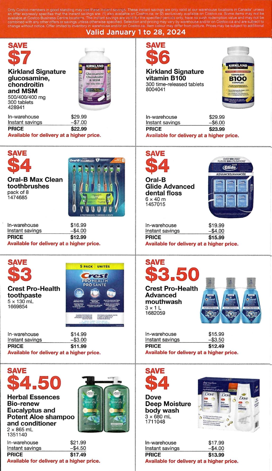 Costco Canada - Flyer for January 1-28 - Costco West Fan Blog