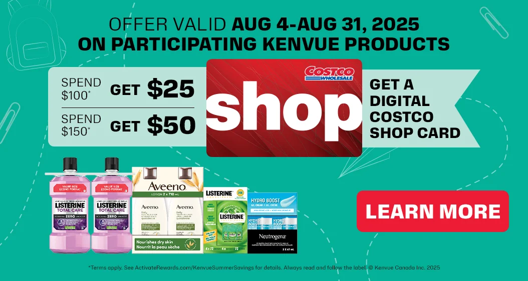 Spend and Save - Aveeno, Listerine, Band-Aid, Reactine, Tylenol & MORE ...